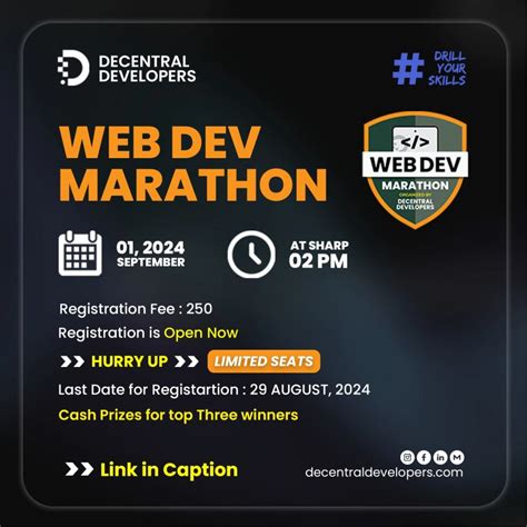 Eshaal Rasheed On Linkedin Get Ready For The Web Development Marathon Happening On 1st