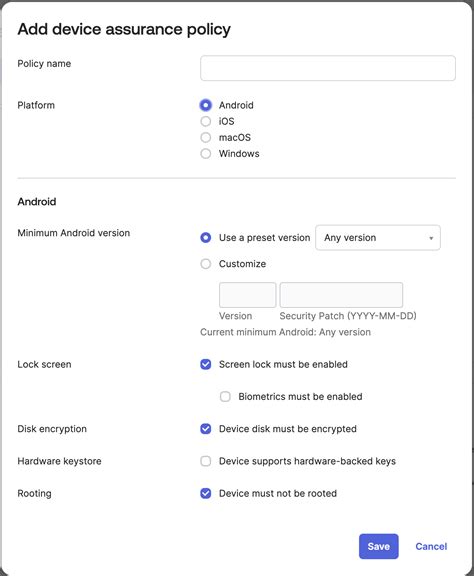Best Practices When Setting Up Authentication Policies