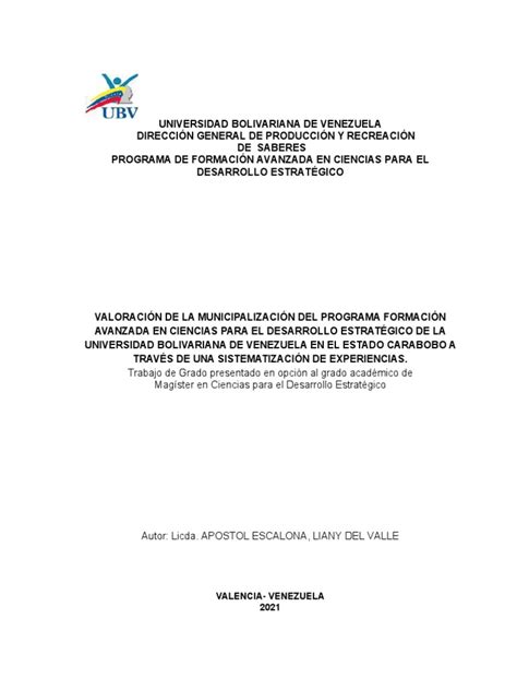 4 T E G De Liany Apóstol Final Pdf