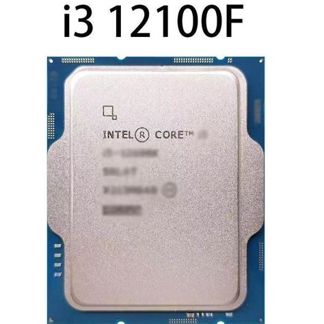 คะแนนบวก 99 โปรเซสเซอร์ Intel ใหม่ล่าสุด ชิปหลวม I3 12100f 12400f 12490f 13700k จัดส่งภายใน 24