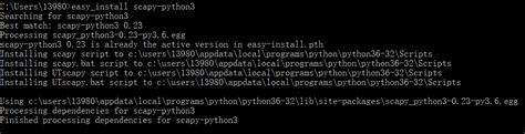 Win10环境为python3安装scapy V2，黑客入门开始 知乎