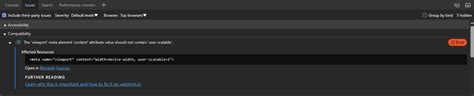 Html User Scalable Meta Attribute Not Working Stack Overflow