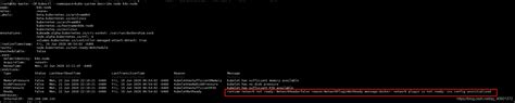 kubernetes node not ready and network plugin is not ready sinkmist的博客 csdn博客