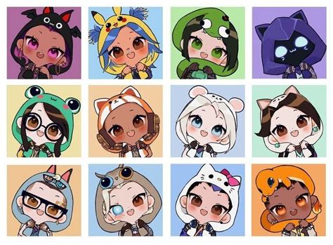 Sage Reyna Valorant Matching Pfps Neon Valorant Chibi