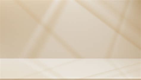 배경 베이지 색 벽 스튜디오 디스플레이 그림자 Leves 시멘트 바닥 표면 질감 연단 모형 벡터 상단 선반 바 봄 여름에 배경 화장품과 빈 주방 크림 룸 0명에 대한 스톡