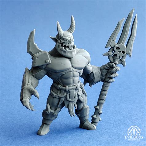3d Printable Moloch Great Devourer By Evilbugs