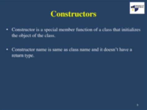 SOLUTION Lecture Class Constructor And Destructor Studypool