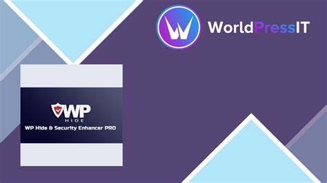 WP Hide And Security Enhancer WorldPress IT