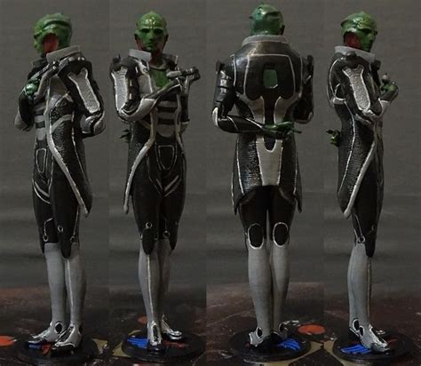 Download Stl File Mass Effect Thane Krios Statue • 3d Print Object ・ Cults