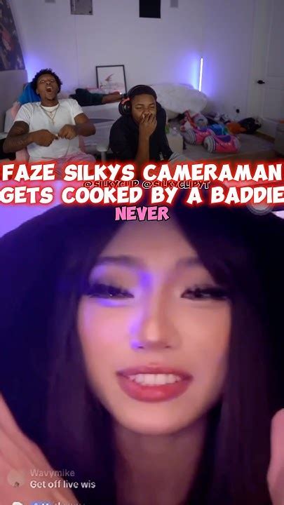 Faze Silky Cameraman Tries Rizzing A Baddie 💀 Silkyclips Silky1k