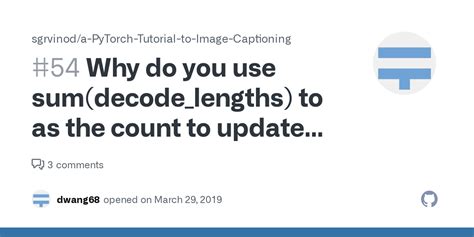Why Do You Use Sum Decode Lengths To As The Count To Update Losses And