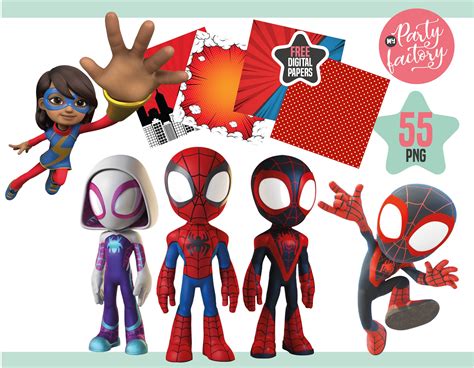 Spidey And His Amazing Friends Png Images High Resolution Etsy México