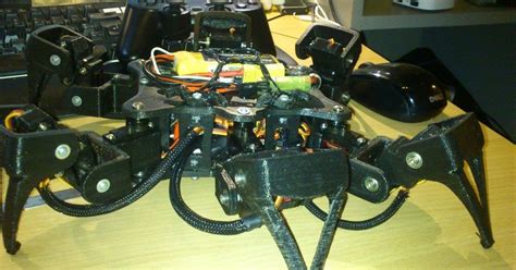 Hexapod 18 Dof Micro Servo By Sardaukar Download Free Stl Model