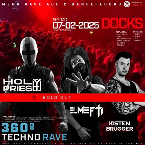 Holy Priest 360º Hard Techno Rave Fr 070225 Docks