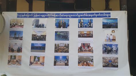 လှိုင်းဘွဲမြို့နယ်တွင် ၇၅ နှစ်မြောက် မြန်မာ ရုရှား သံတမန်ဆက်ဆံရေးထူထောင်မှု အထိမ်းအမှတ် နံရံကပ