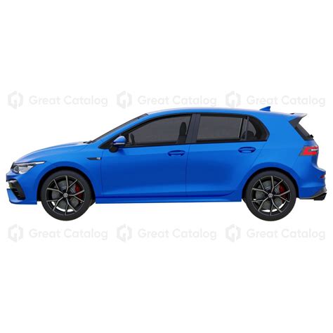 Car Volkswagen Golf 8 R 3d Model Greatcatalog 60568