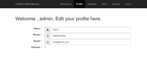 Online School Attendance System In Php Mysql With Source Code Free