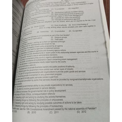 Css Syllabus And Past Papers Of All Subjects Including Optionals By Hsm