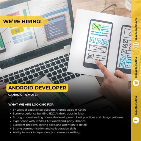 Sage Recruiting On Linkedin Techjobs Kotlin Java Canadajobs Tech Android Androiddeveloper