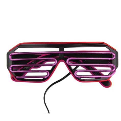 Novelty Led Light Up Party Glasses Bellechic