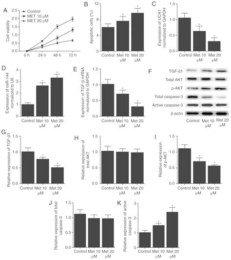 Metformin Alleviates Endometrial Hyperplasia Through The Uca1mir‑144tgf‑β1akt Signaling Pathway