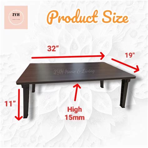 🔥ready Stock 🔥foldable Coffee Table Foldable Study Table Meja Lipat