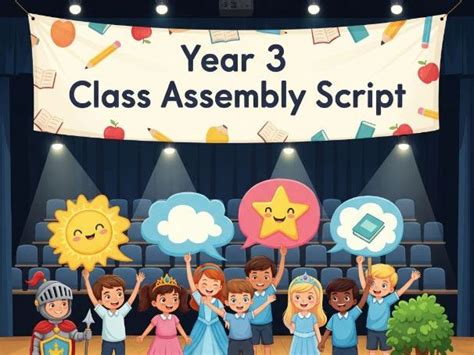 Year 3 Class Assembly Script Teaching Resources
