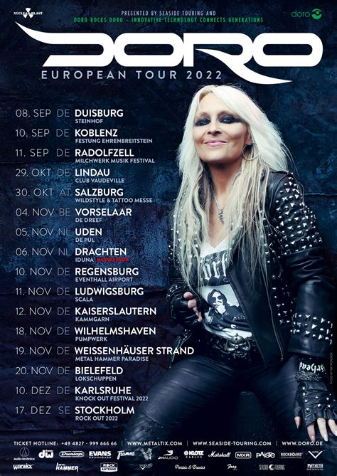 Doro Pesch Official German Im Soooooo Excited To Play More European