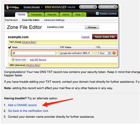 Redirect Blogger To Custom Domain In Godaddy Com The Tech Factors