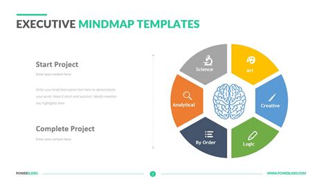 Brain Mind Map Template Easy To Edit Powerslides™