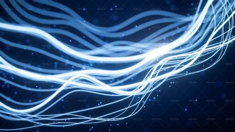 Abstract Wave Curves Graphics Motion Array