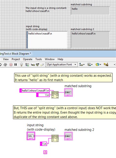 Solved Searchsplit String Function Behaves Differently For String