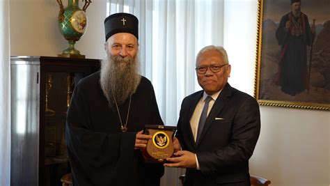 Састанак патријарха српског и амбасадора Индонезије Припрема се међуверска конференција у