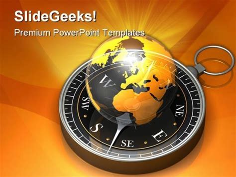 Global Navigation Geographical Powerpoint Themes And Powerpoint Slides 0211