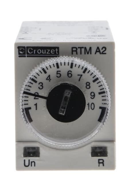 88895203 Crouzet Crouzet Din Rail Single Function Timer Relay 24v Ac