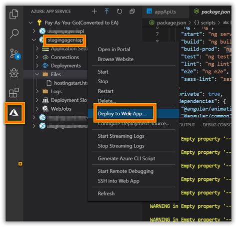 How To Publish An Angular App In Azure Linux Web App Service Explained From Scratch Dev Community