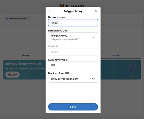 Add Custom Network To Metamask Tradetrust Documentation