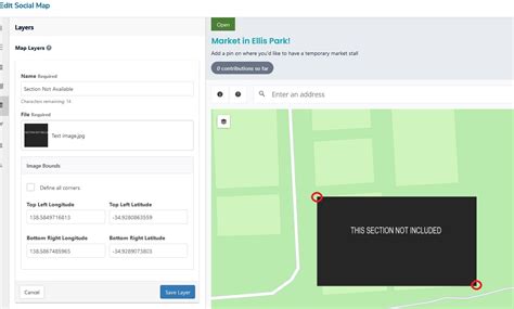 Social Map Layers Social Map The Social Pinpoint Learning Centre