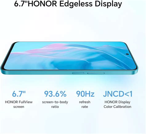Honor X8a CRT-LX1 - 128GB + 6GB, Cyan Lake, Unlocked | Gadcet UK