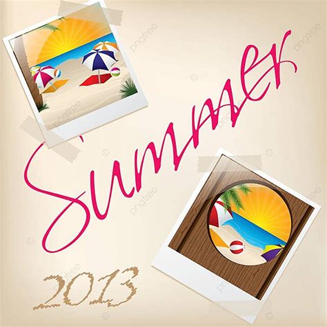 Cool Summer Wallpaper With Pictures Vector Paper Notes Vector Vector