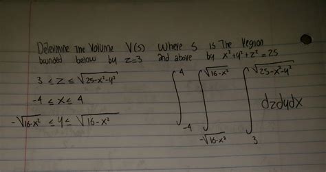 Limits Of Integration For Triple Integral Are My Limits Correct R