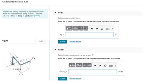Solved Fundamental Problem Part A Replace The Loading Chegg