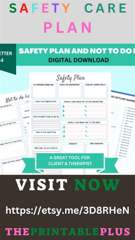 Safety Care Plan Template