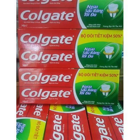 Pair Of 2 Colgate Toothpaste Box To Prevent Tooth Decay 280g Shopee