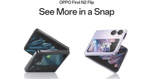 Hp Lipat Oppo Find N Flip Resmi Hadir Di Indonesia Cek Spesifikasi Dan Harganya Blog