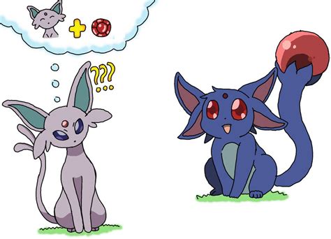 Espeon And Ruby Carbuncle By Espiart1 On Deviantart