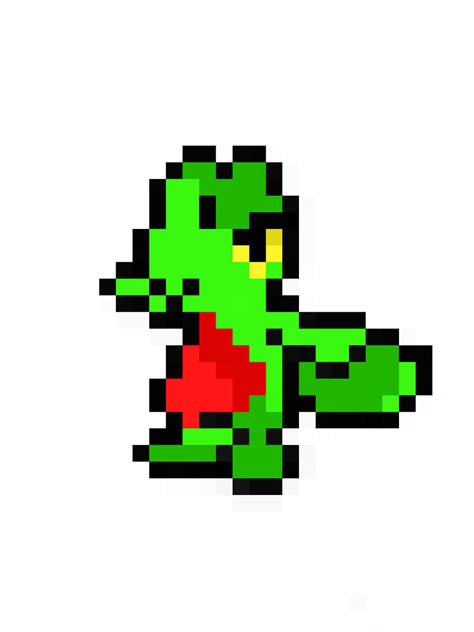 Treecko Pixel Art By Domiiy On Deviantart