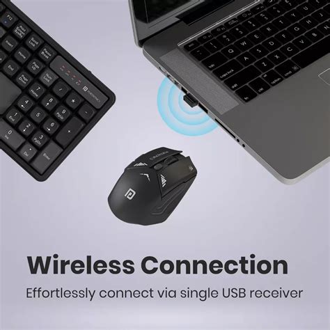 Portronics Key9 Wireless Keyboard And Mouse Combo For Pc And Laptop