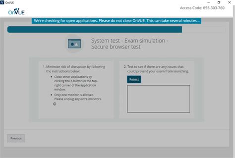 Online Onvue Exam Issue Rfortinet
