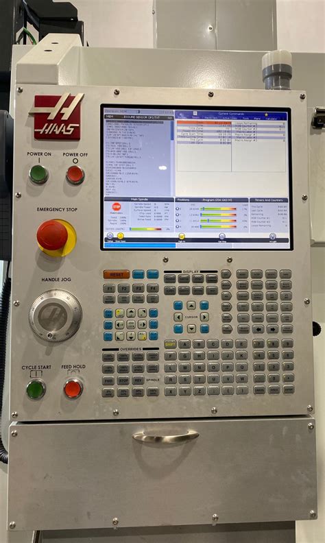Haas Vf 4 Cnc Vertical Machining Center 2022 Cat40 4th Axis Hrt210